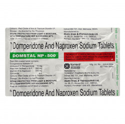 Domstal NP 500mg/10mg Tablet - Uses, Price, Side Effects, Substitute