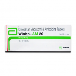 Winbp-AM 20 Tablet - Uses, Price, Side Effects, Substitute