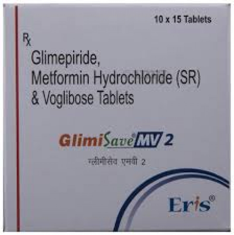 Glimisave MV 2 Tablet SR - Uses, Price, Substitute, Side Effects and ...