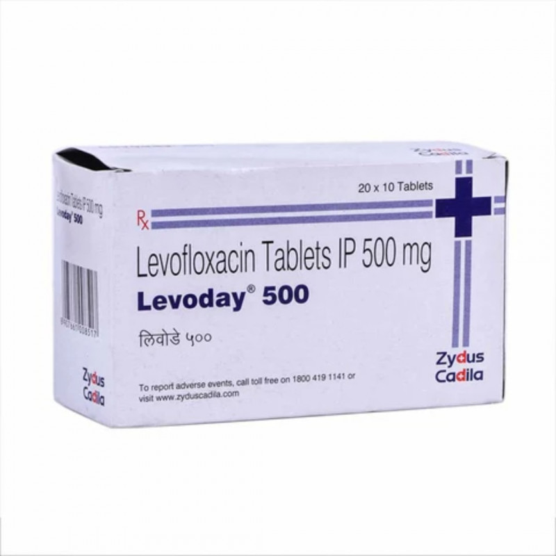 Levoday 500 Tablet - Uses, Price, Substitute, Side Effects and Benefits