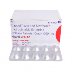Daplo MF 10mg/1000mg Tablet ER - Uses, Price, Side Effects, Substitute