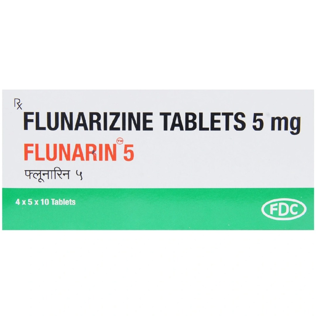Flunarin 5 Tablet - Uses, Price, Side Effects, Substitute