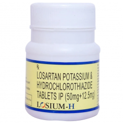 Losium-H Tablet - Uses, Price, Side Effects, Substitute