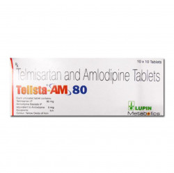 Telista-AM 80 Tablet - Uses, Price, Side Effects, Substitute