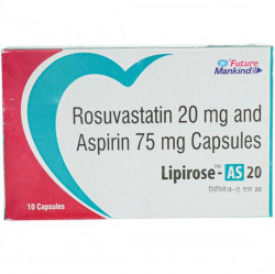 Lipirose-AS 20 Capsule - Uses, Price, Side Effects, Substitute