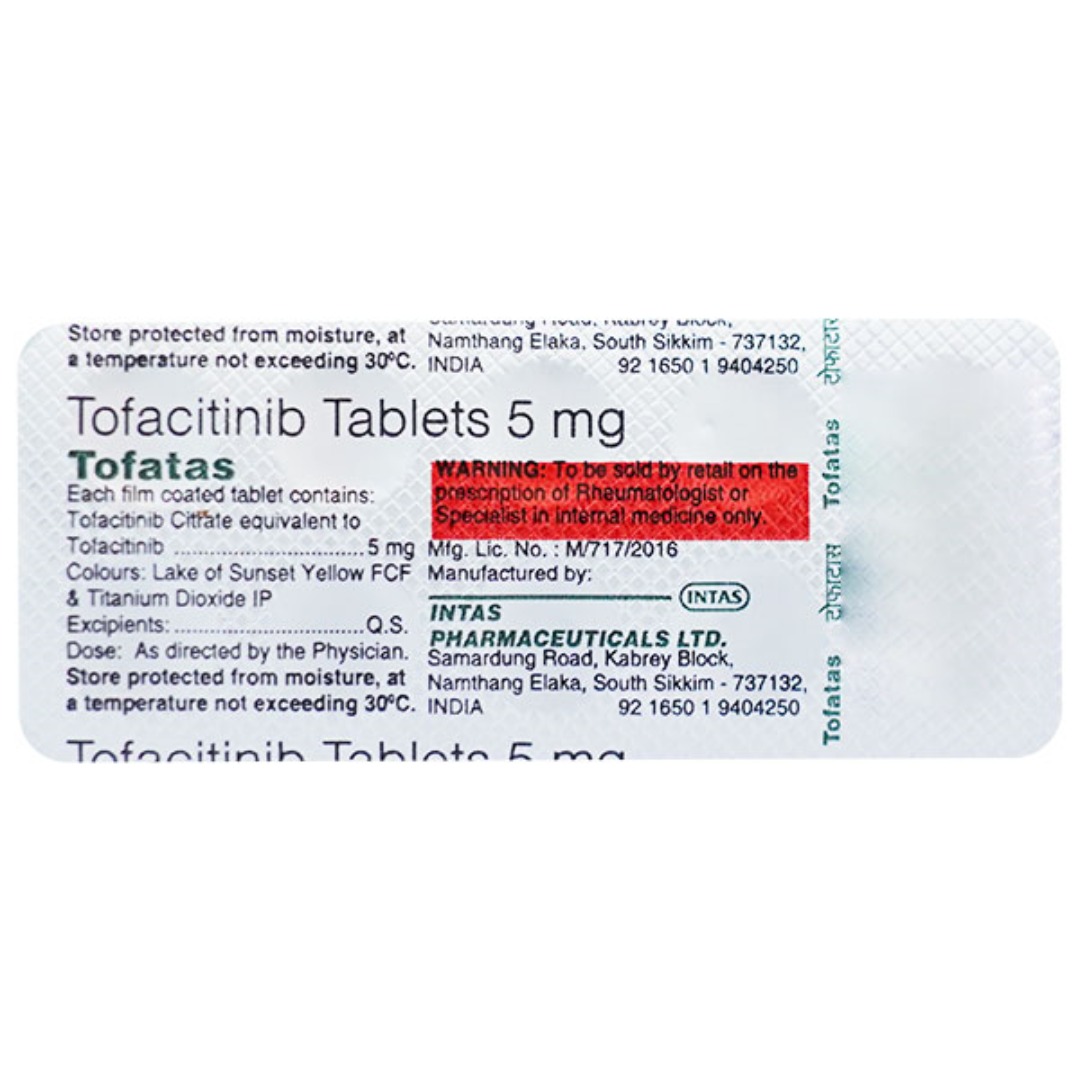 Tofatas 5 Tablet - Uses, Price, Side Effects, Substitute