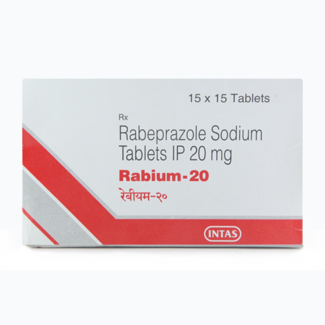 Rabium 20 Tablet - Uses, Price, Side Effects, Substitute