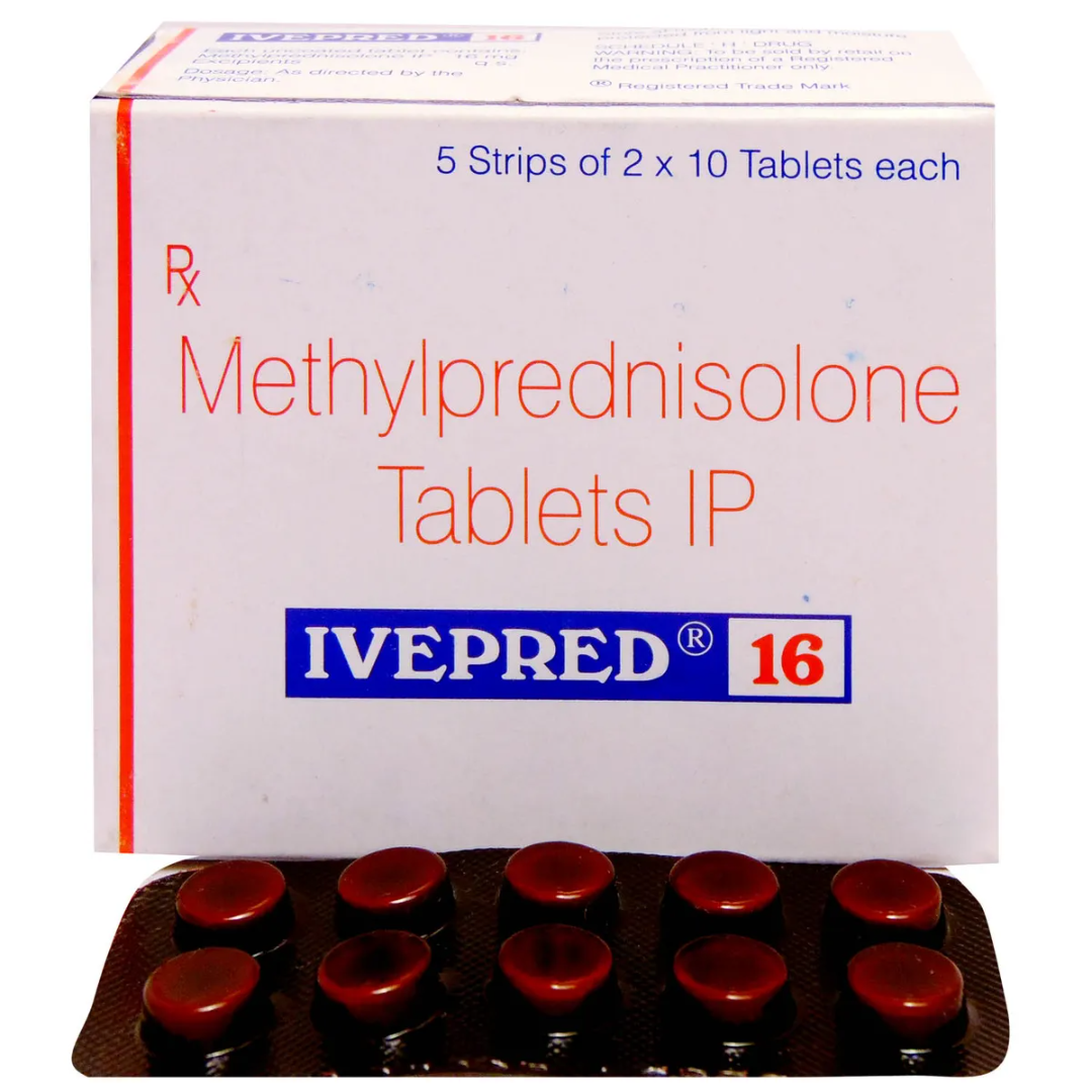 Ivepred 16 Tablet - Uses, Price, Substitute, Side Effects and Benefits