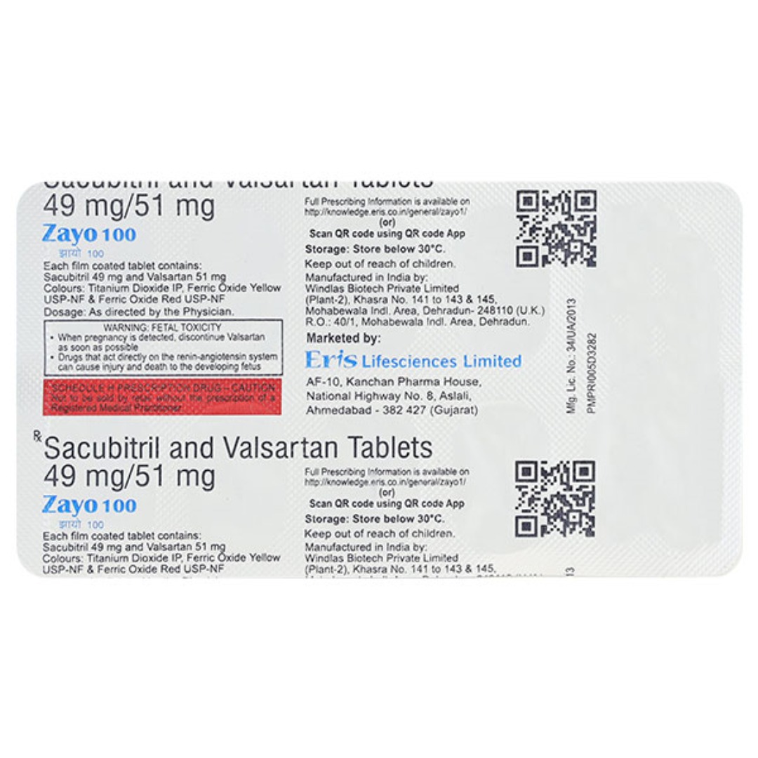 Zayo 100 Tablet - Uses, Price, Side Effects, Substitute
