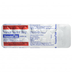 Tenolol 50 Tablet - Uses, Price, Side Effects, Substitute