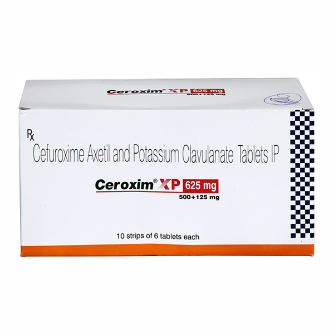 Ceroxim XP 625mg Tablet - Uses, Price, Side Effects, Substitute