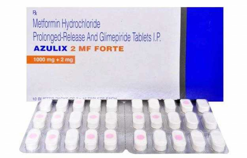 Azulix 2 MF Forte Tablet PR - Uses, Price, Substitute, Side Effects and Benefits