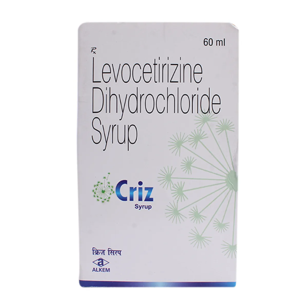 Criz 2.5mg Syrup - Uses, Price, Substitute, Side Effects and Benefits