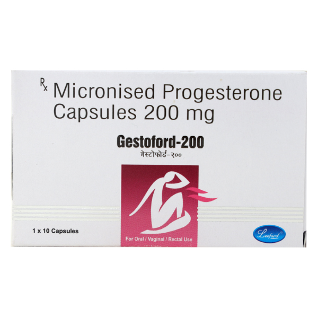 Gestoford 200 Soft Gelatin Capsule - Uses, Price, Side Effects, Substitute