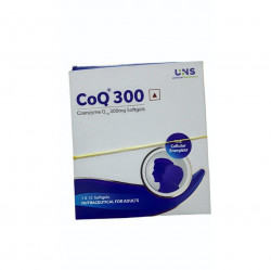 CoQ 300 Coenzyme Q10 Softgel - Uses, Price, Side Effects, Substitute