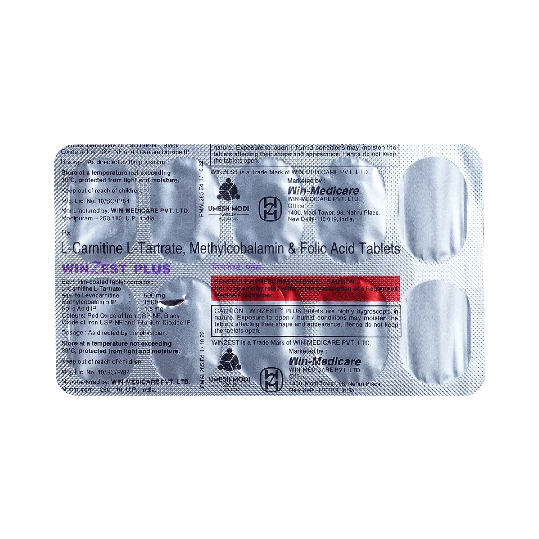 Winzest Plus Tablet - Uses, Price, Side Effects, Substitute