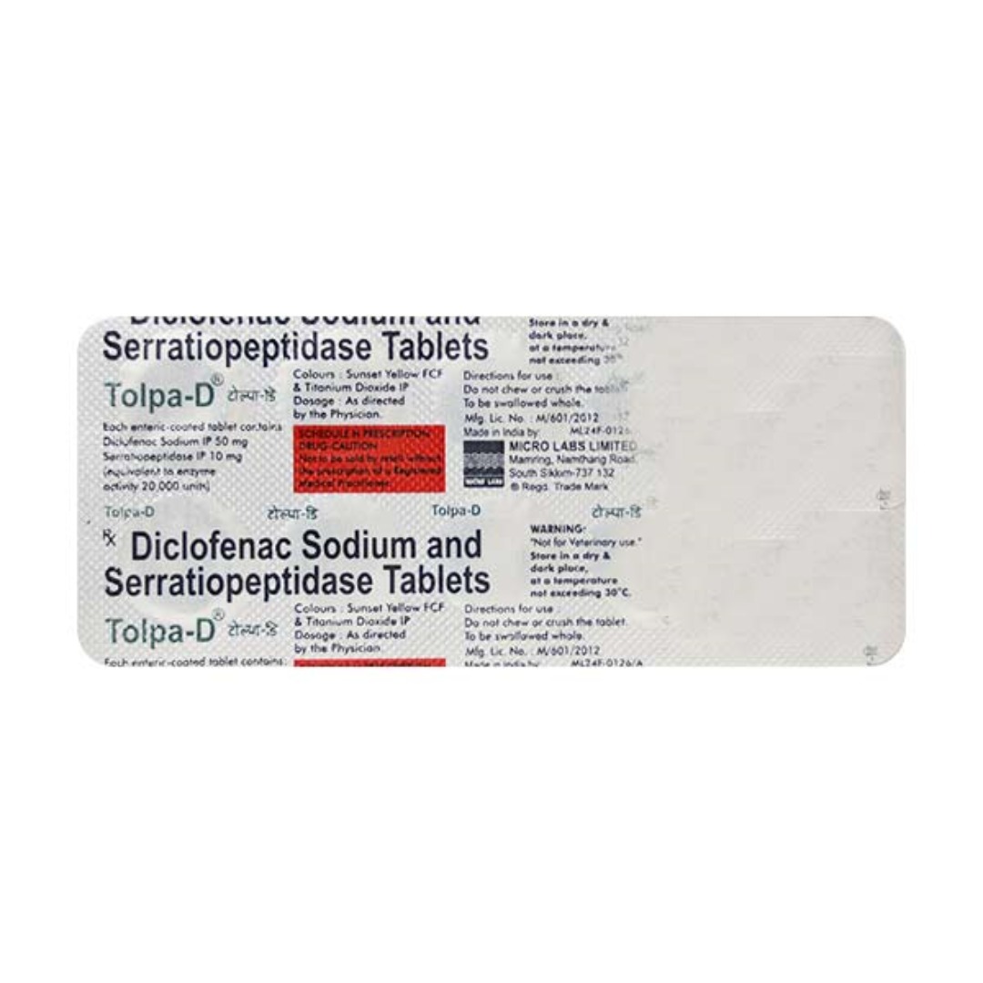 Tolpa D Tablet - Uses, Price, Side Effects, Substitute