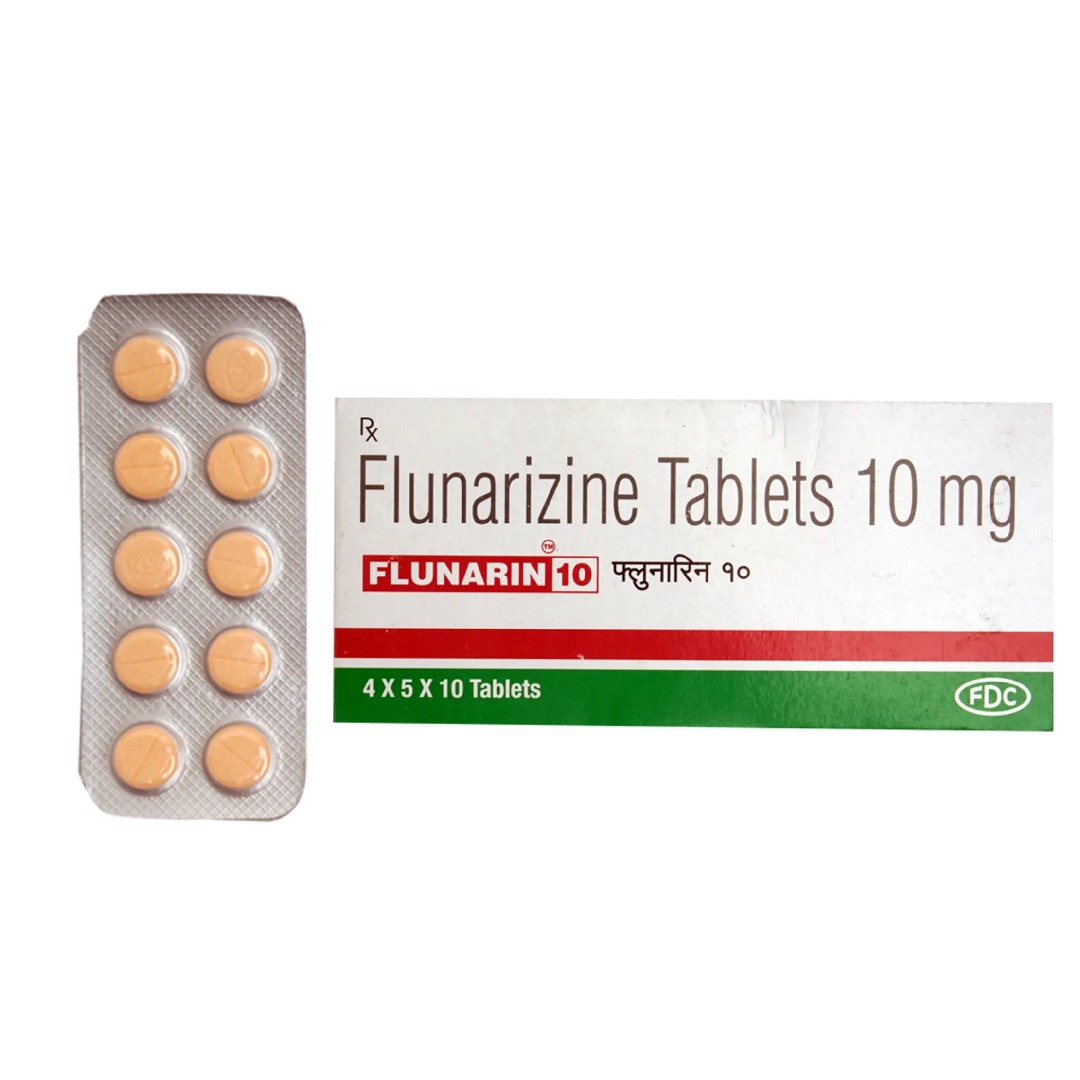 Flunarin 10 Tablet - Uses, Price, Substitute, Side Effects and Benefits