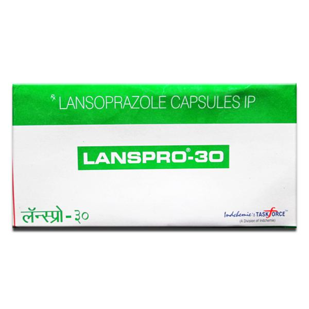 Lanspro 30 Capsule - Uses, Price, Side Effects, Substitute
