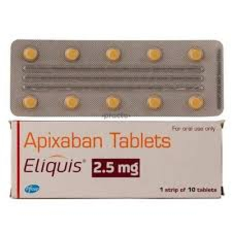 Eliquis 2.5mg Tablet - Uses, Price, Substitute, Side Effects and Benefits