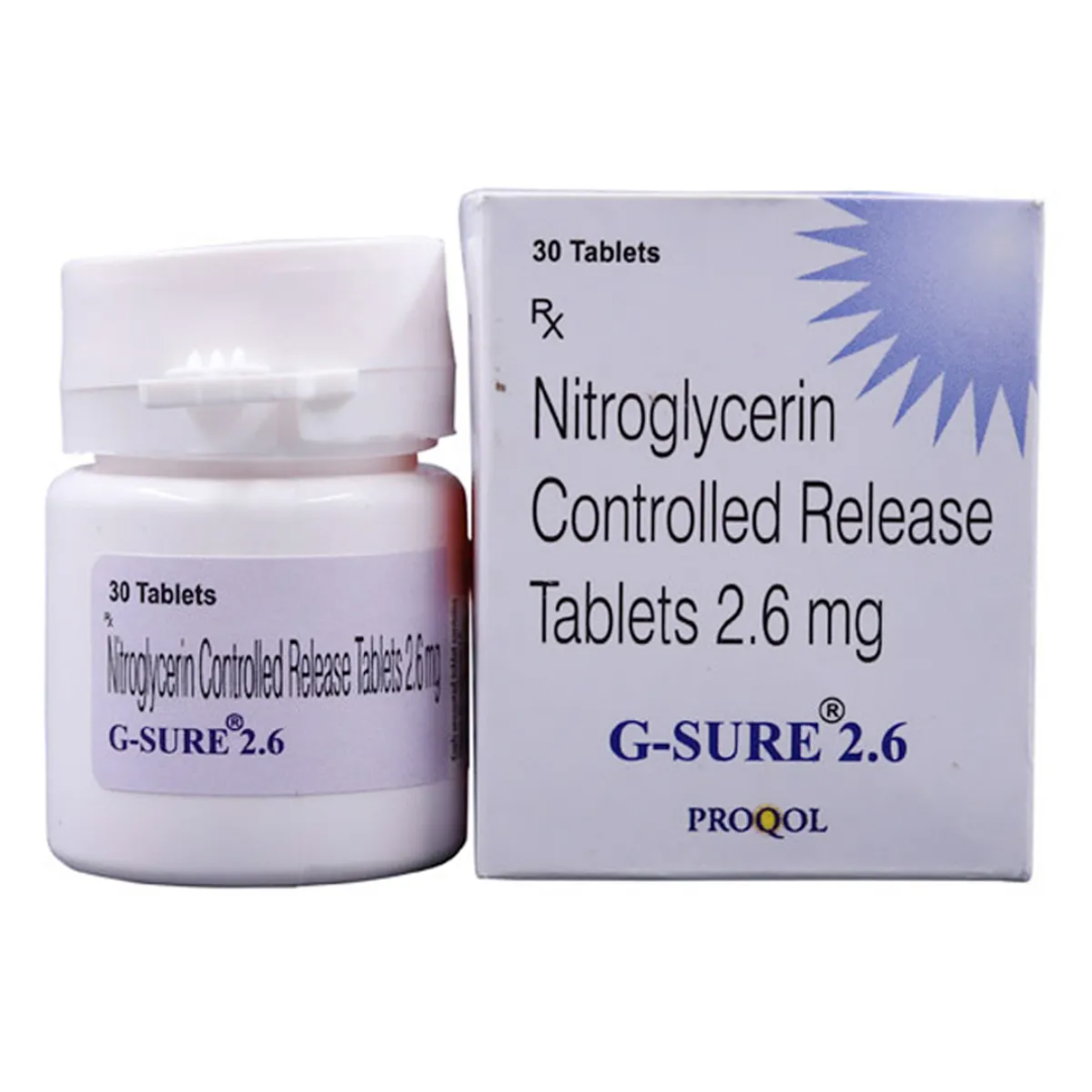 G-Sure 2.6 Tablet CR - Uses, Price, Side Effects, Substitute