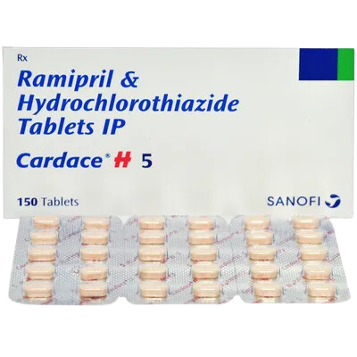 Cardace H 5 Tablet - Uses, Price, Side Effects, Substitute