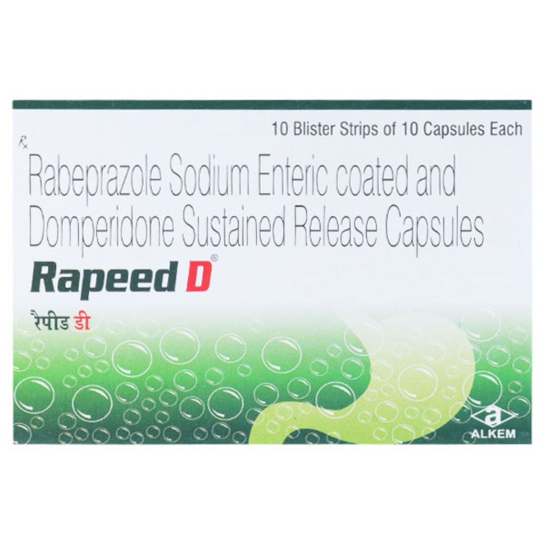 Rapeed D Capsule SR - Uses, Price, Side Effects, Substitute