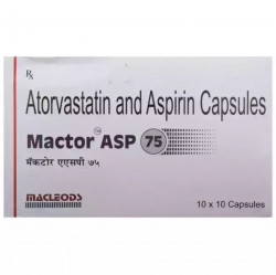 Mactor ASP 75 Capsule - Uses, Price, Side Effects, Substitute