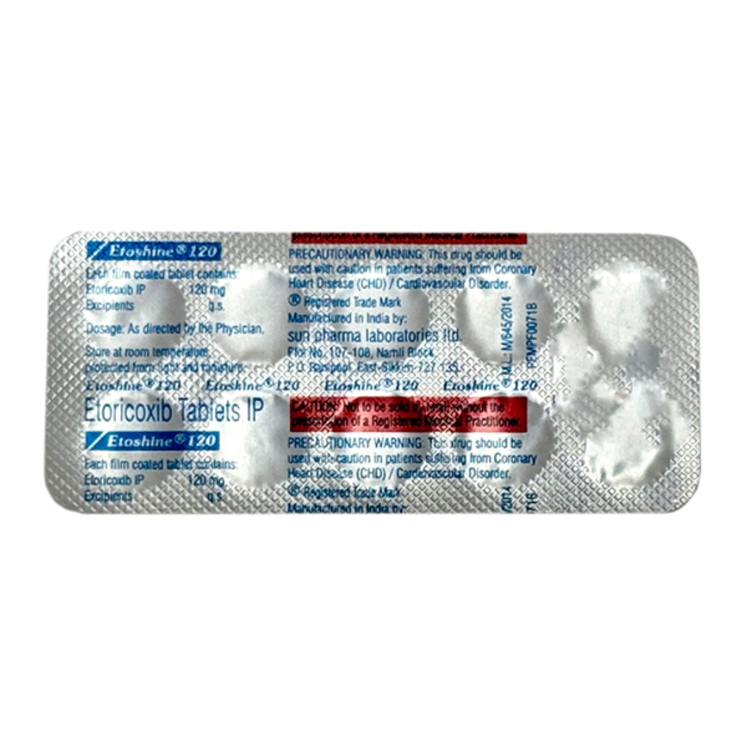 Etoshine 120 Tablet - Uses, Price, Substitute, Side Effects and Benefits