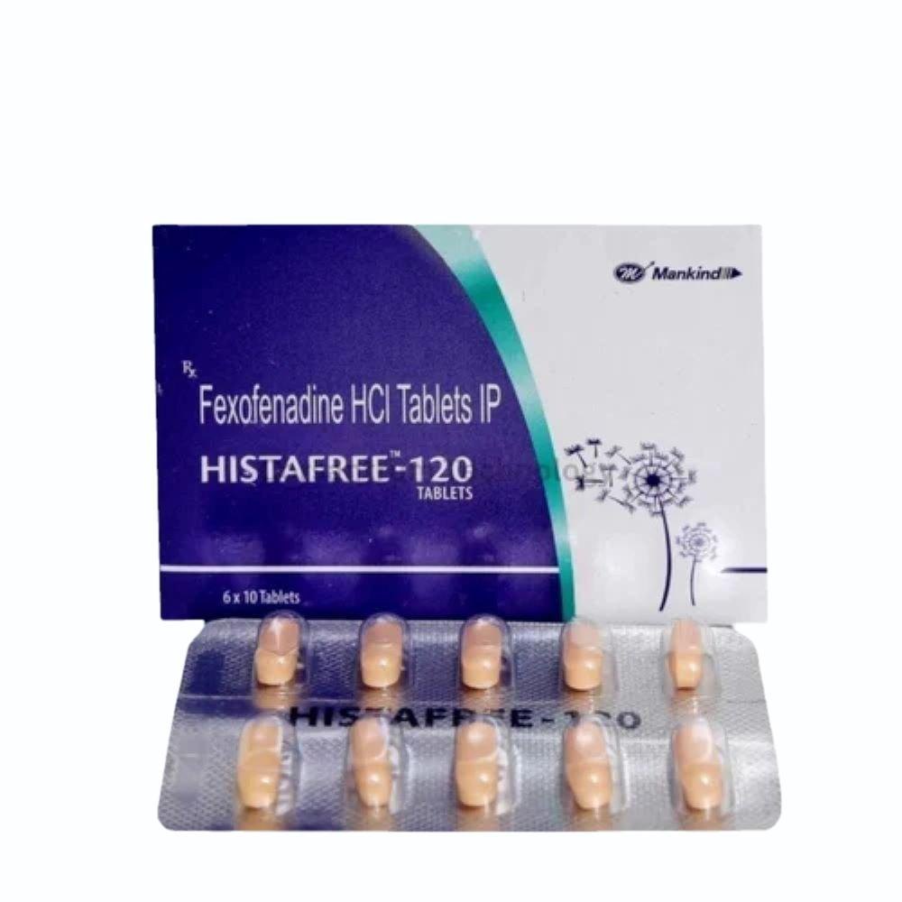 Histafree 120 Tablet - Uses, Price, Side Effects, Substitute