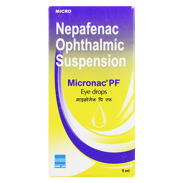 Micronac PF Eye Drop - Uses, Price, Side Effects, Substitute