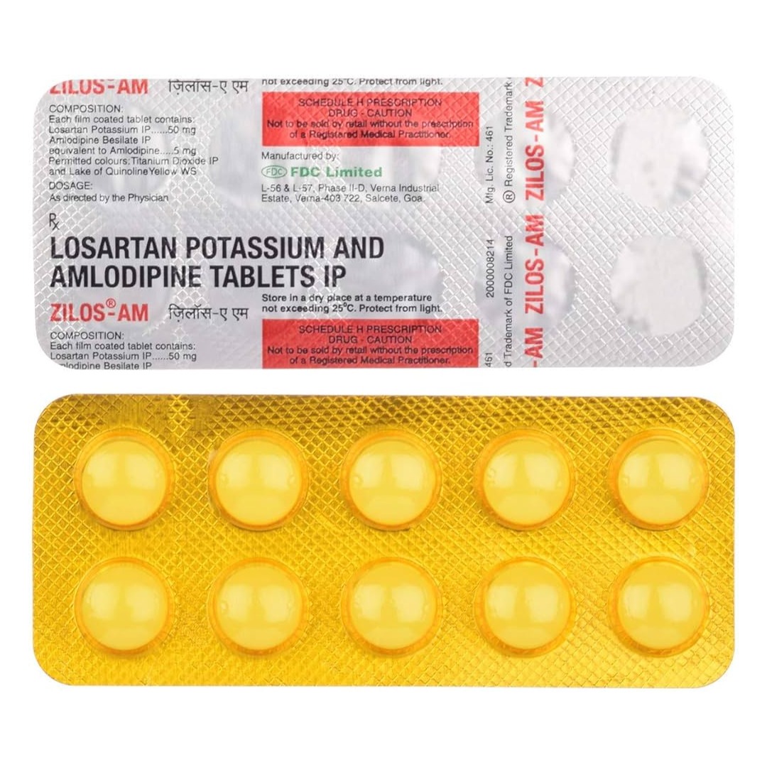 Zilos-AM Tablet - Uses, Price, Substitute, Side Effects and Benefits