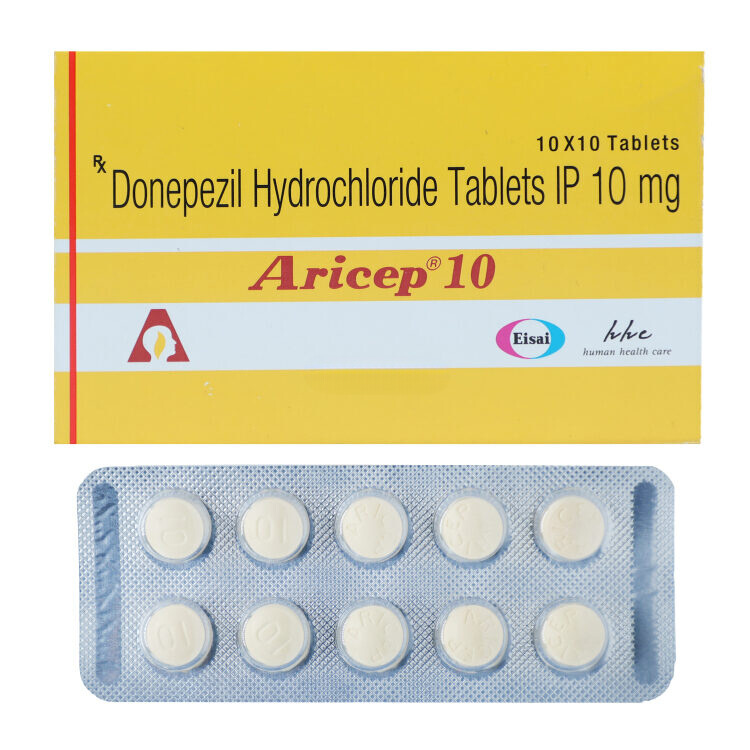 Aricep 10 Tablet - Uses, Price, Side Effects, Substitute