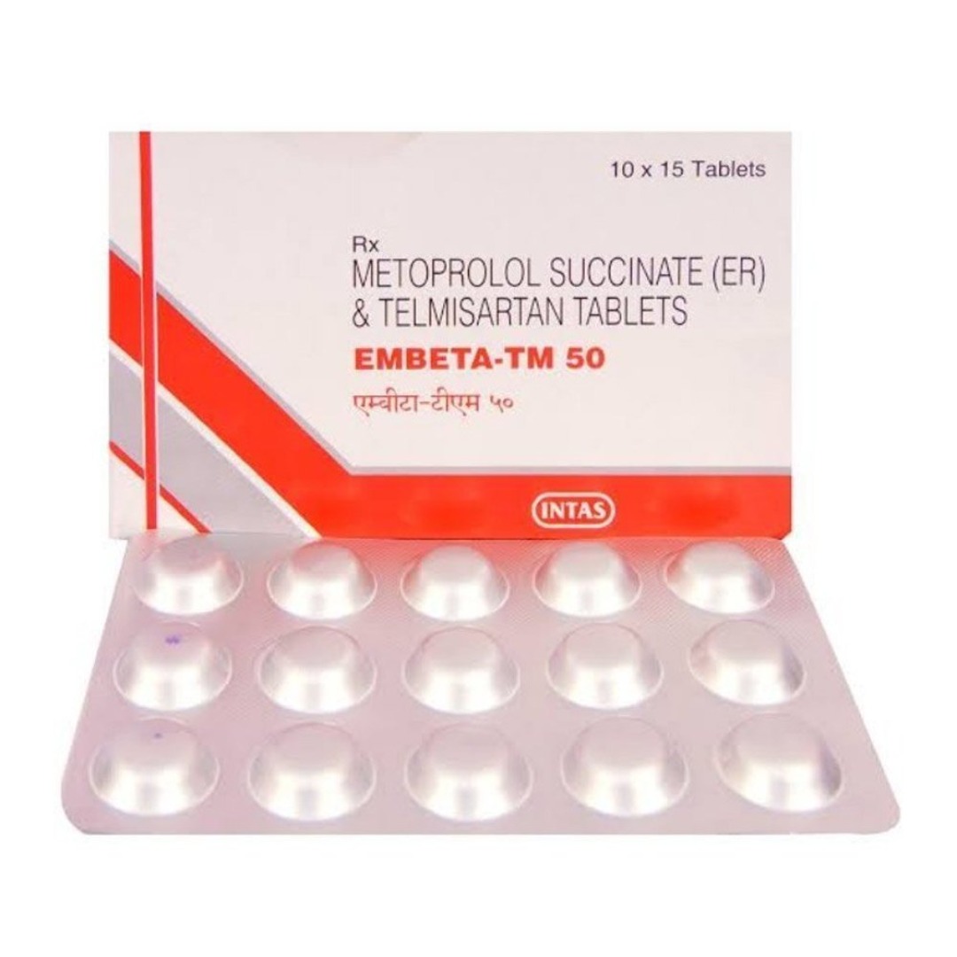 Embeta-TM 50 Tablet ER - Uses, Price, Side Effects, Substitute