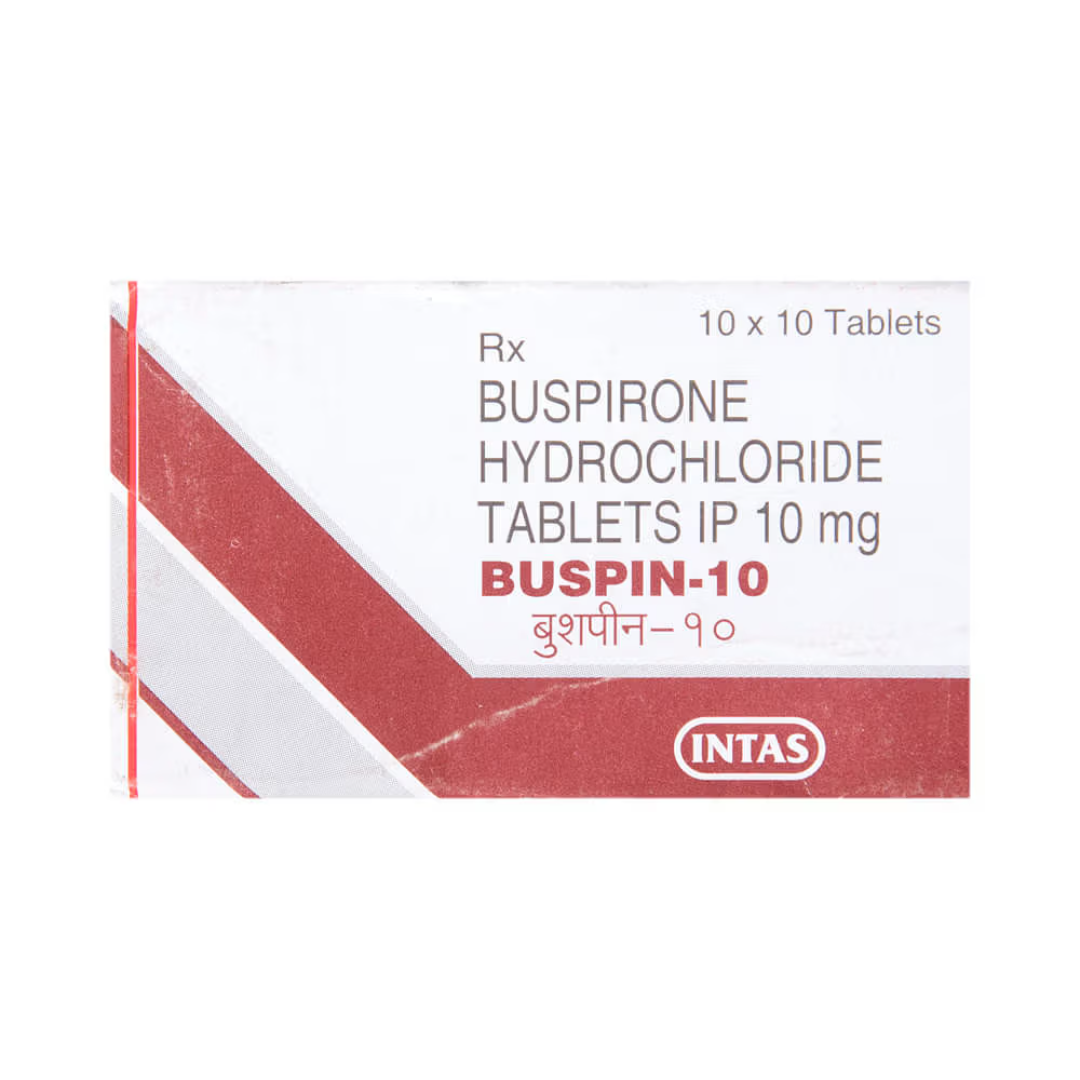 Buspin 10 Tablet - Uses, Price, Side Effects, Substitute