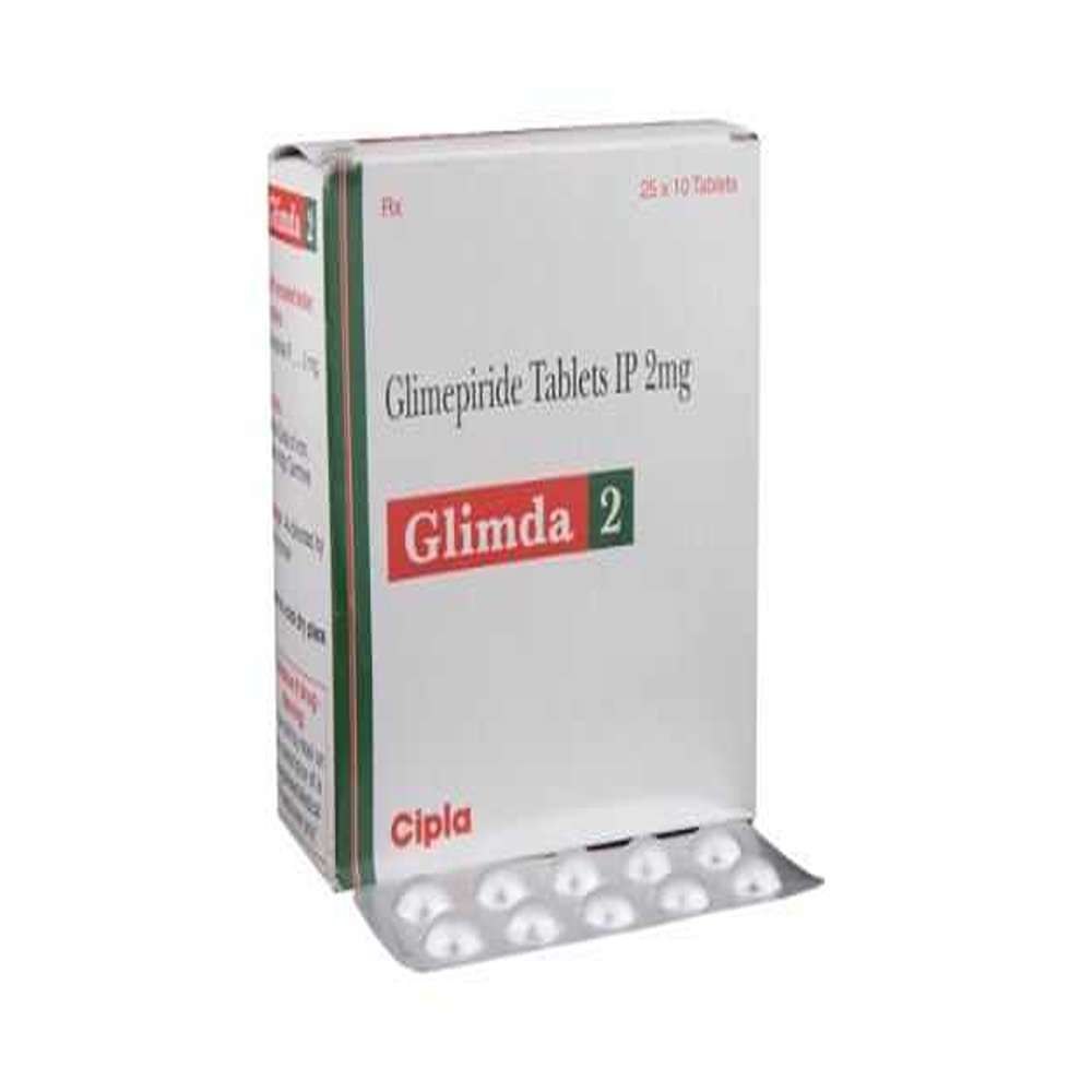 Glimda 2 Tablet - Uses, Price, Substitute, Side Effects and Benefits