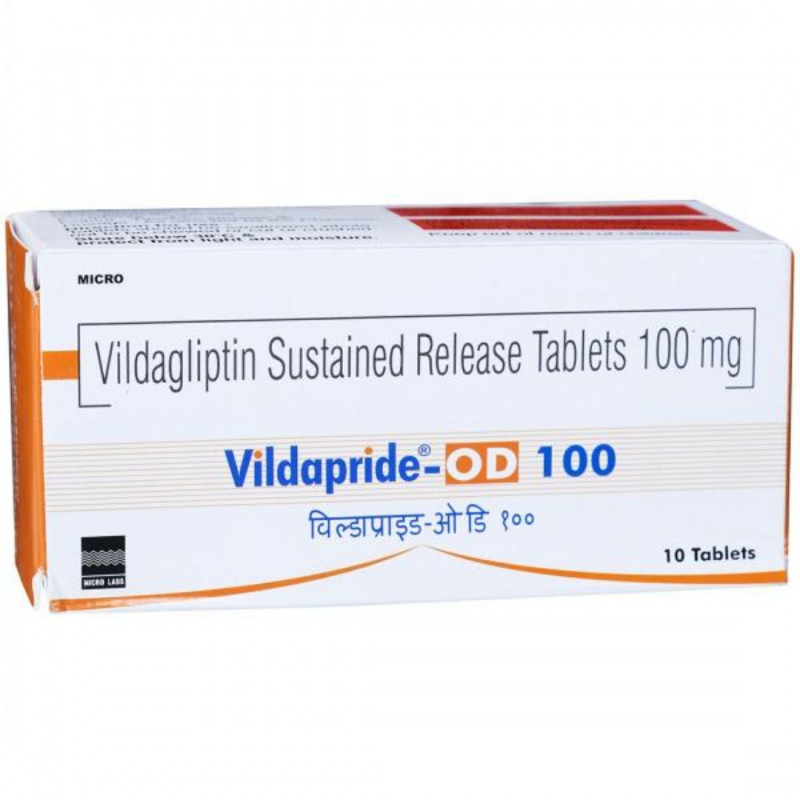 Vildapride OD 100mg Tablet - Uses, Price, Substitute, Side Effects and ...