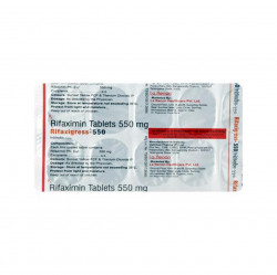 Rifaxigress 550 Tablet - Uses, Price, Side Effects, Substitute