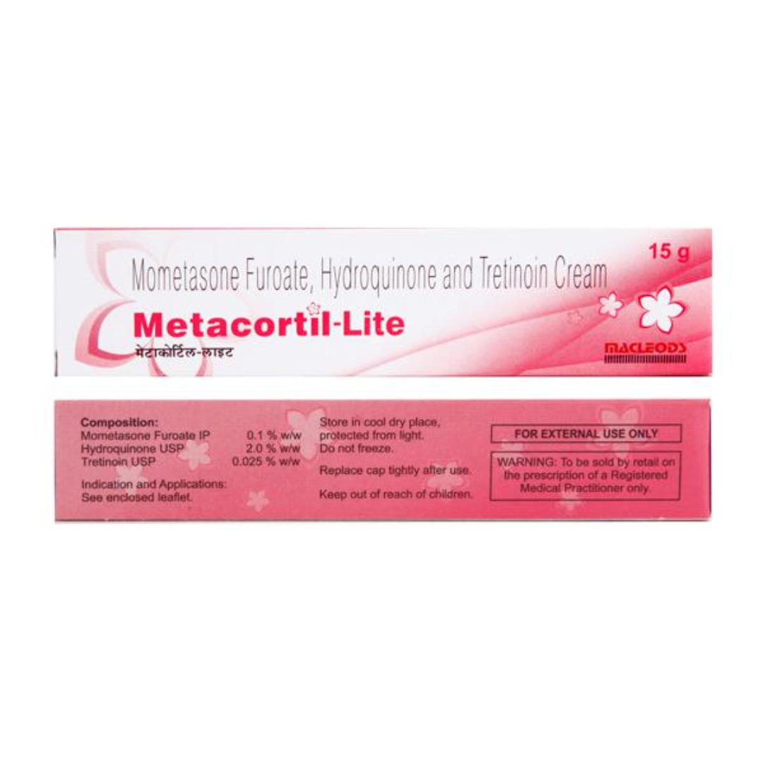 Metacortil-Lite Cream - Uses, Price, Side Effects, Substitute