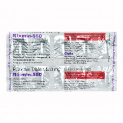 Rixmin 550 Tablet - Uses, Price, Side Effects, Substitute