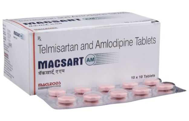 Macsart AM Tablet - Uses, Price, Side Effects, Substitute
