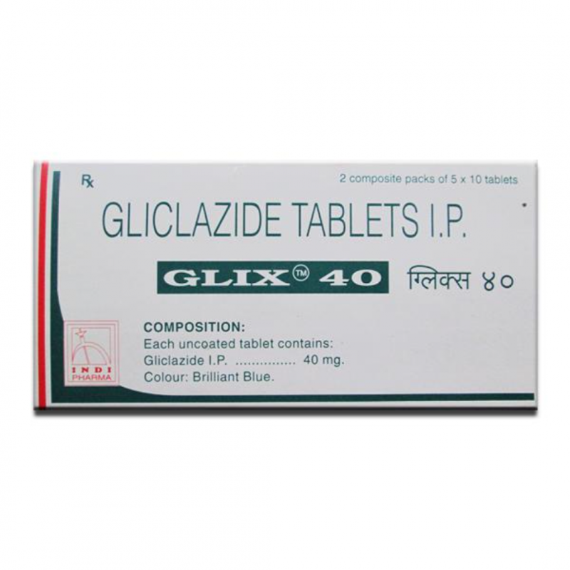 Glix 40 Tablet - Uses, Price, Substitute, Side Effects and Benefits
