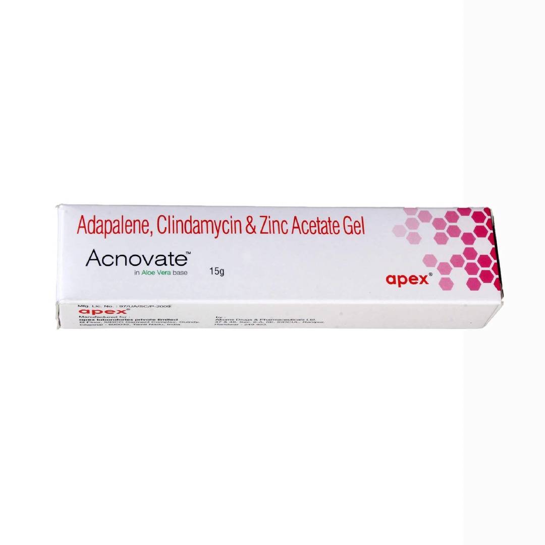 Acnovate Gel - Uses, Price, Side Effects, Substitute