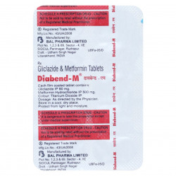 Diabend-M Tablet - Uses, Price, Side Effects, Substitute