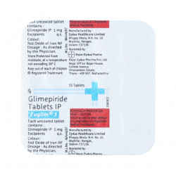 Euglim 1 Tablet - Uses, Price, Side Effects, Substitute