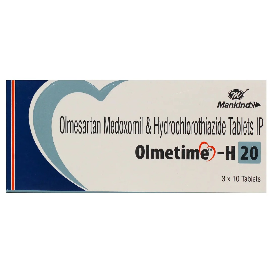 Olmetime-H 20 Tablet - Uses, Price, Side Effects, Substitute