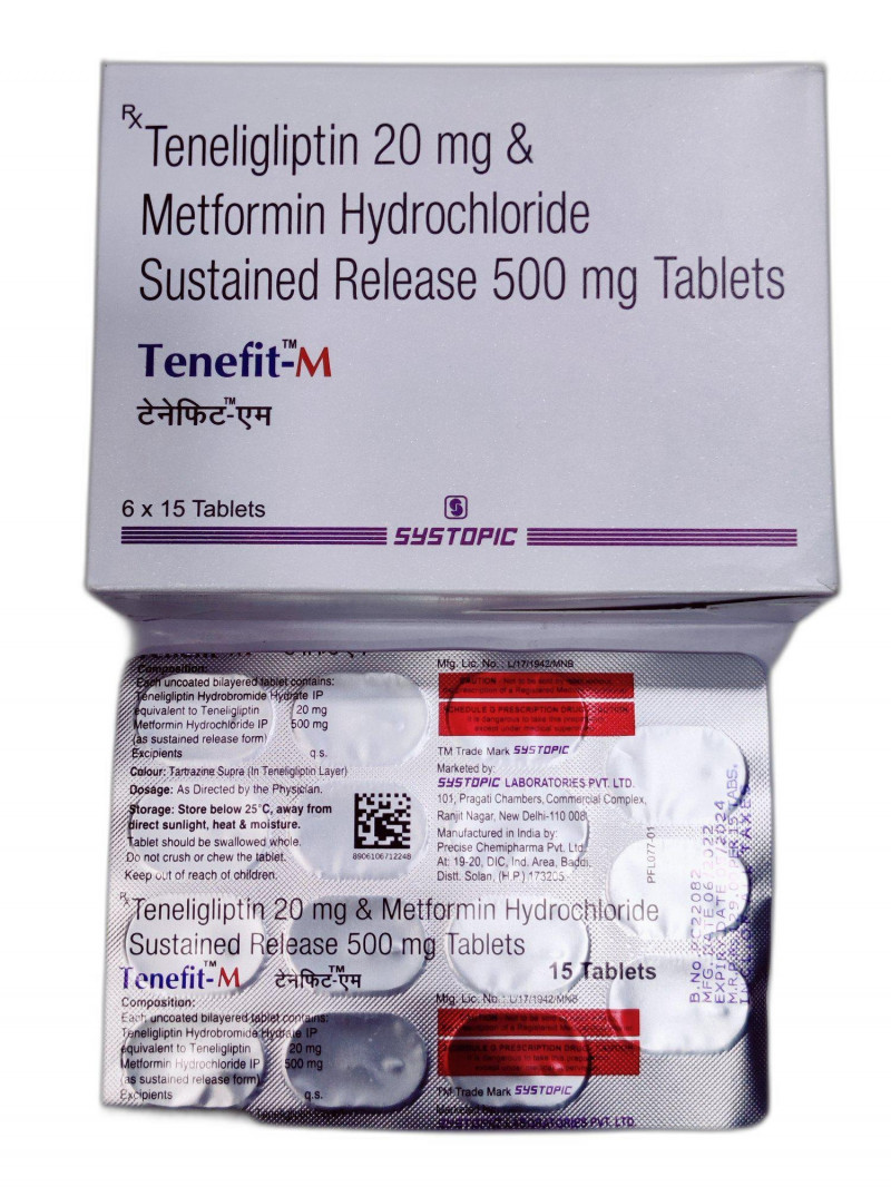 Tenefit-M Tablet SR - Uses, Price, Substitute, Side Effects and Benefits