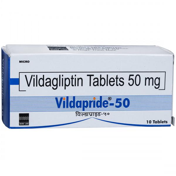 Vildapride 50 Tablet - Uses, Price, Side Effects, Substitute
