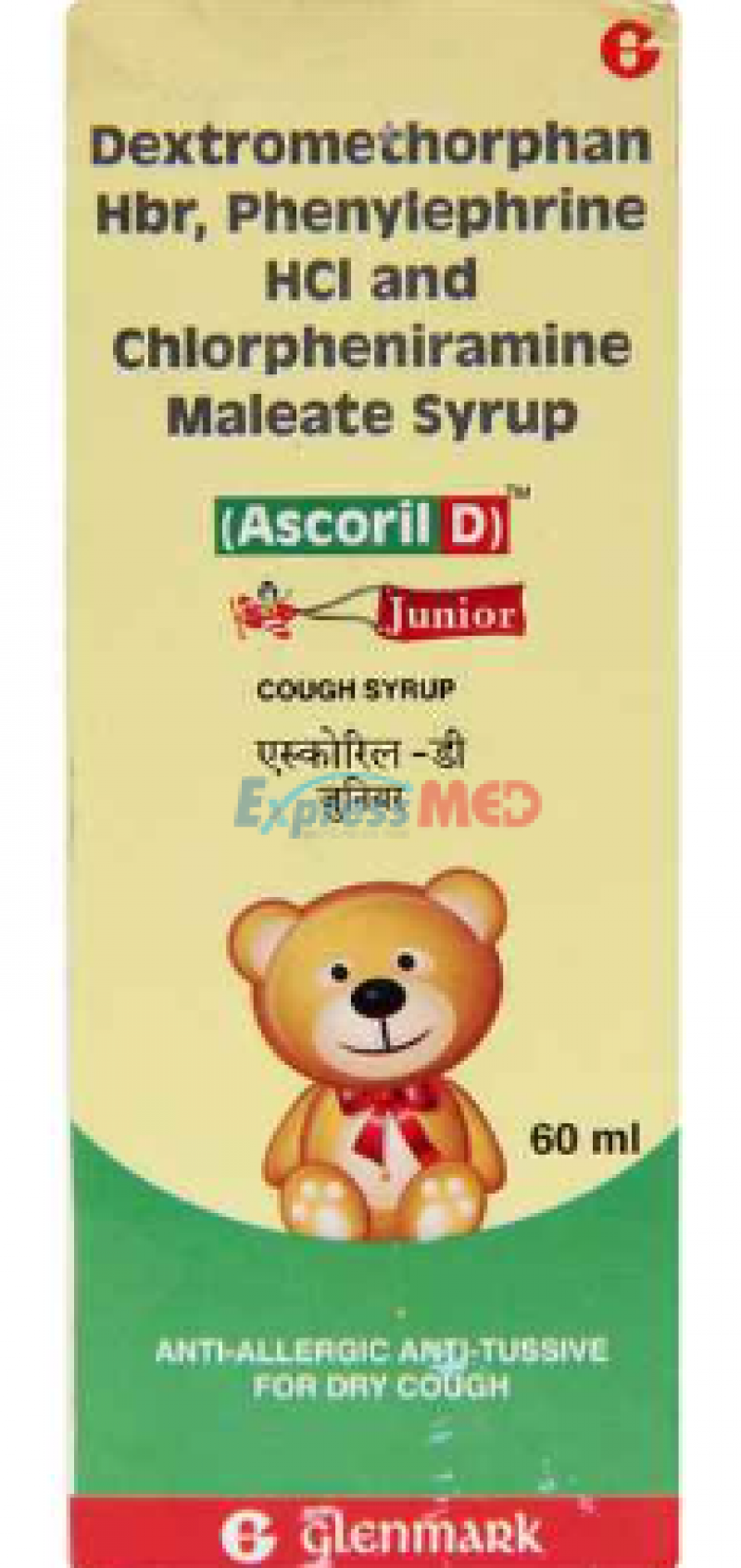 Ascoril D Junior Cough Syrup - Uses, Price, Substitute, Side Effects ...
