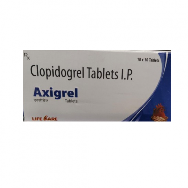 Axigrel 75mg Tablet - Uses, Price, Substitute, Side Effects and Benefits